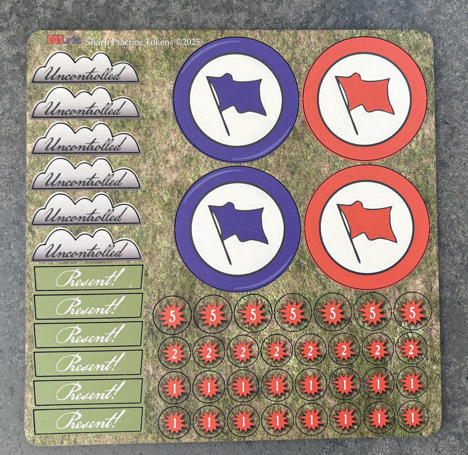 Sharp Practice Token & Deployment Set | TOOFATLardies